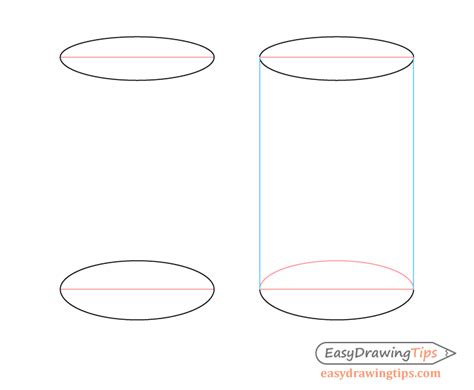how to draw a cylinder 3d