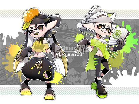Safebooru Black Gloves Black Hair Breasts Brown Eyes Callie Splatoon