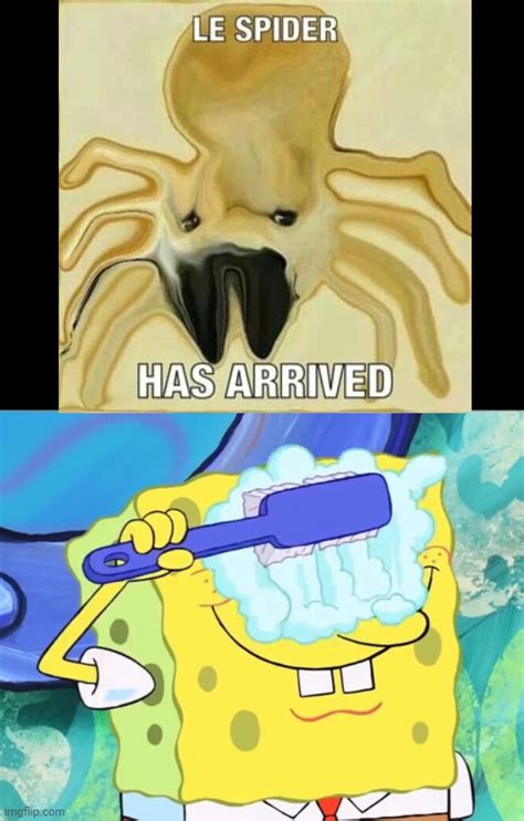 Image Tagged In Spongebob Brushing Eyes Imgflip