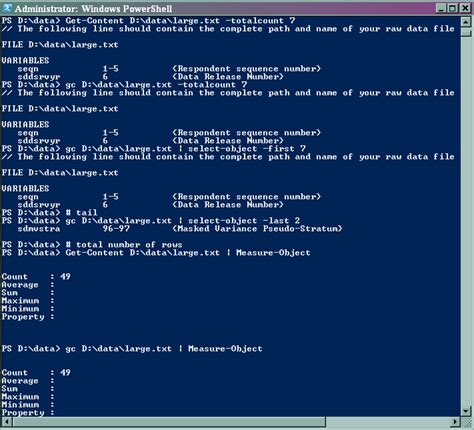 faq como posso usar o powershell para me ajudar a ver os meus dados de