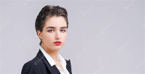 Premium Photo Cropped Portrait Caucasian Successful Confident Ceo