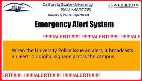 emergency alert message templates