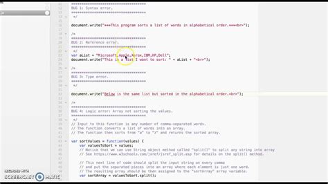 34 different types of errors in javascript modern