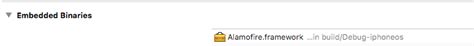 [solved] swift alamofire framework no such file or directory swift