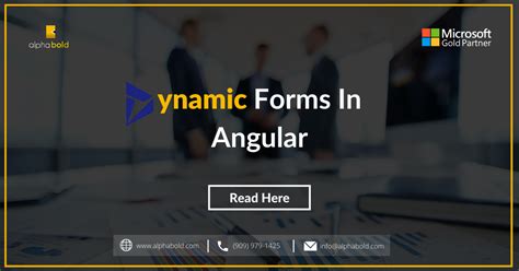 create dynamic reactive forms in angular