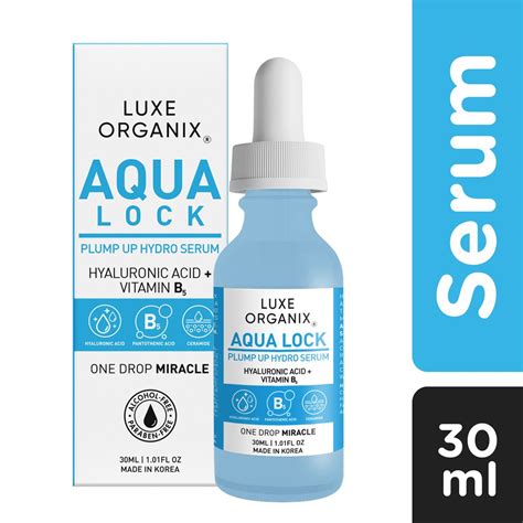 Luxe Organix Aqua Lock Serum 30ml Shopee Philippines