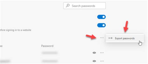 How To Import Or Export Saved Passwords From Microsoft Edge
