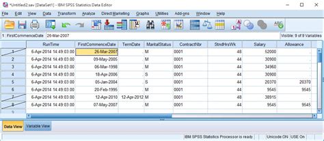 spss select cases filter data