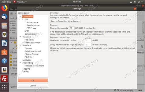how to install ftp client for ubuntu 18 04 bionic beaver linux linux