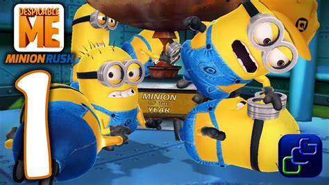 Despicable Me Minion Rush Android Walkthrough Gameplay Part 1 Gru