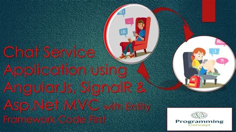 chat service application with angularjs signalr asp mvc youtube