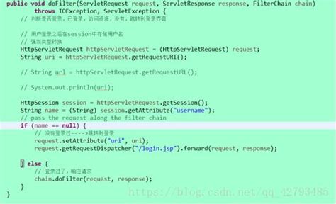 java filter filter programmer sought