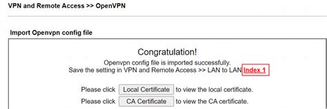 openvpn between draytek routers draytek