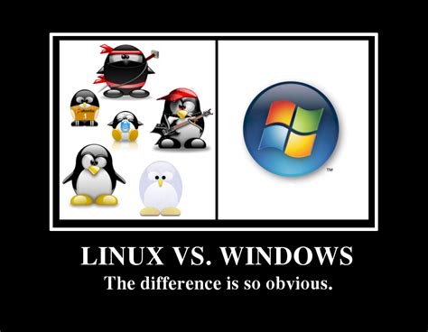 teknolojik durumlar linux vs windows