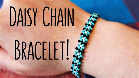 Diy Easy Daisy Chain Seed Bead Bracelet Bead Weaving ¦ The Corner Of
