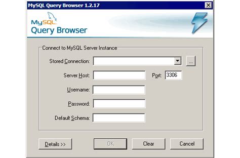 mysql query browser native tool for databases