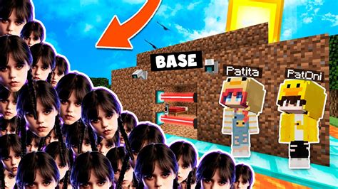 Reto De La Base Vs 1000000 Merlina Addams 😨😱 Base Patoni Vs Wednesday
