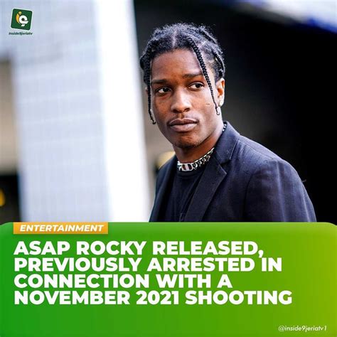 Asap Rocky Released Previously Arrested In Connection With A November