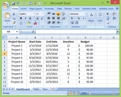 how to create a dashboard in excel javatpoint