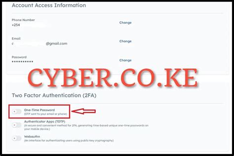 How To Enable Two Factor Authentication 2fa On Ecitizen