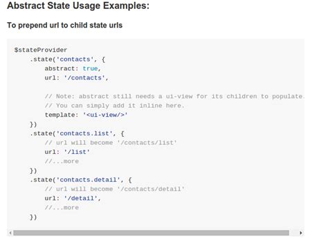 angularjs url routing for nested states in ui router stack overflow