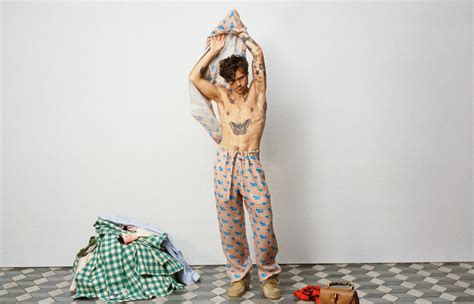 Watch Harry Styles Get Dressed And Undressed For New Gucci Campaign