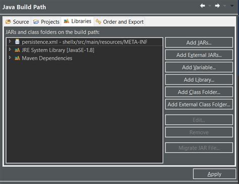 java hibernate configuration file archive for required