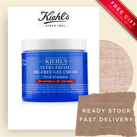 Kiehls Ultra Facial Oil Free Gel Cream 125ml Lazada