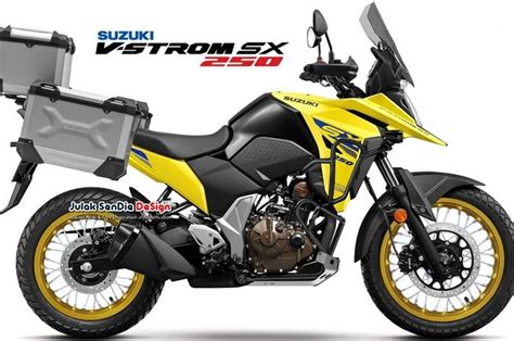 Suzuki V Strom Sx 250 Makin Keluar Aura Adventurenya Modalnya Ubahan