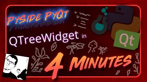 pyside pyqt qtreewidget in 4 minutes youtube