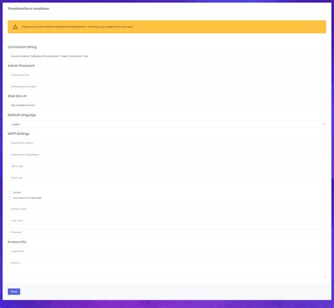 features mvc core setup page asp zero documentation