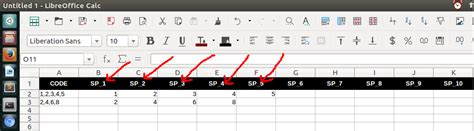 libreoffice calc split comma separated string value to columns
