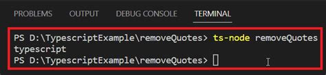 how to remove quotes from a string in typescript [using 3 methods