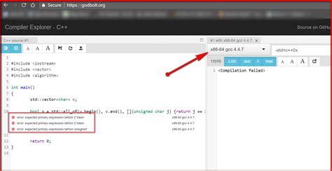 expected primary expression before token c design corral