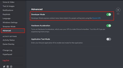 How To Turn On Or Off Discord Developer Mode On Windows 10 11