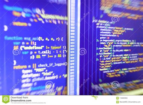 coding cyberspace concept stock image image of html 118690965