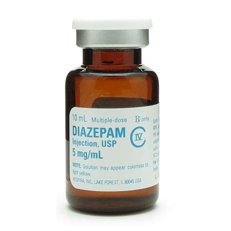 Diazepam [c Iv] 5mg Ml Mdv 10ml Each Mcguff Medical Products