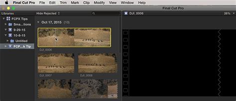 creating optimized media in final cut pro x