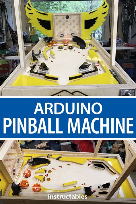 arduino pinball machine that plays itself in 2020