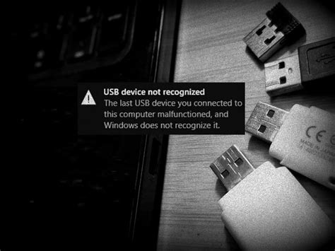 how to fix usb device not recognized unknown usb device error