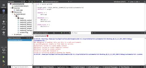 qt qmlprofiler plugin initialization failed cannot create opengl