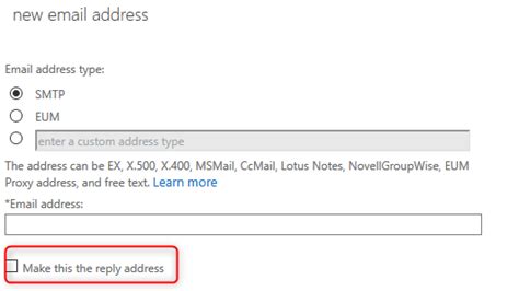 after disabling email address policy you will see that