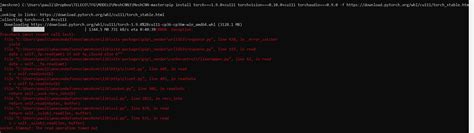 pytorch i cant solve the error attributeerror module torch c has