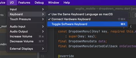 android flutter keyboard not showing when textformfield is selected