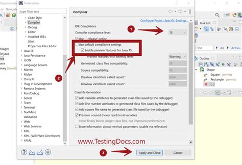 how to setup jdk 15 environment in ides