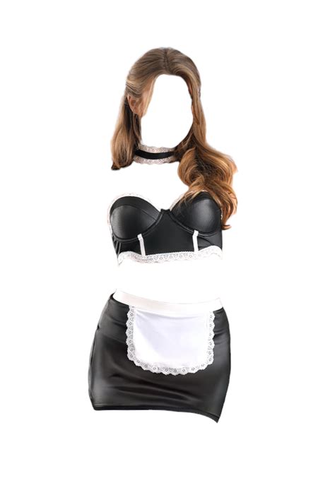 Fantasy Lingerie Play 5 Star Service Wetlook Bustier With Skirt G