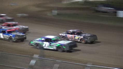 Imca Hobby Stock Feature Independence Motor Speedway 7 27 19 Youtube
