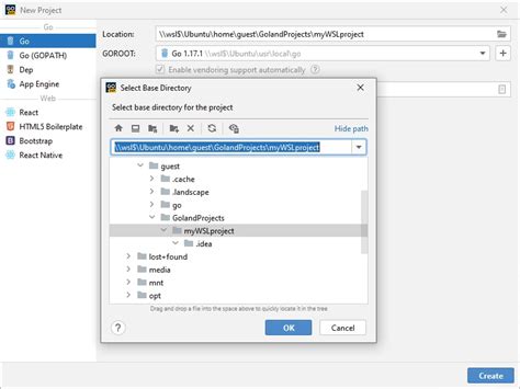 wsl goland documentation