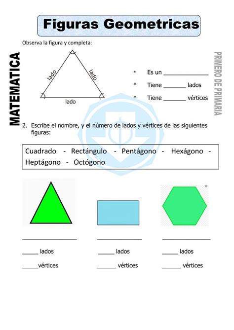 PolÍgonos Figuras GeomÉtricas Online Exercise For Live Worksheets