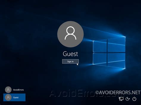 2 Ways To Create A Guest Account In Windows 10 Avoiderrors